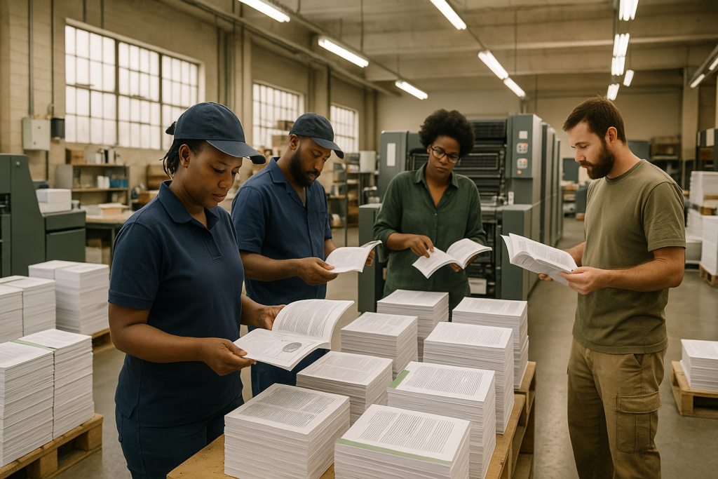 Printing Books Services in South Africa | Print It ZA